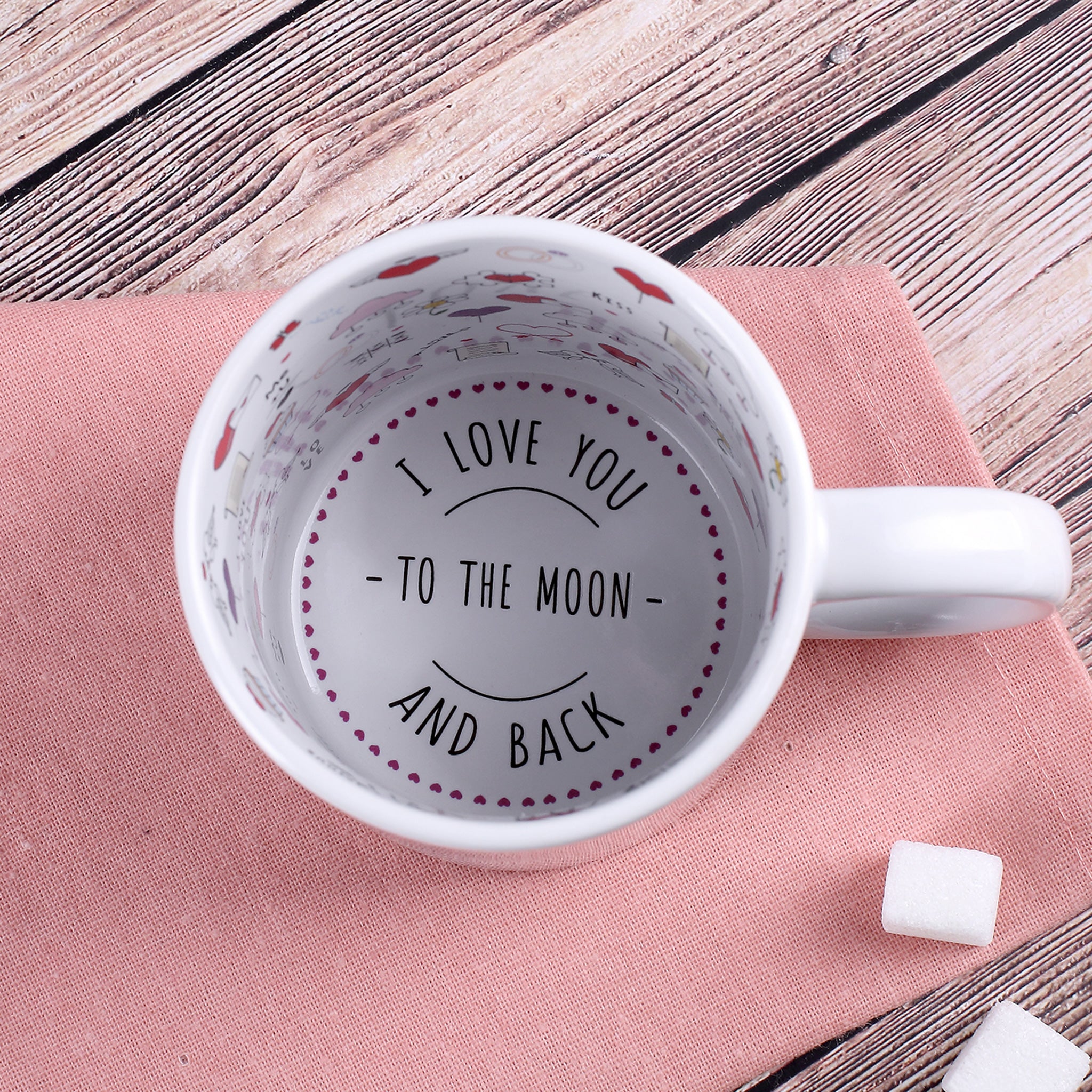 Personalisierte Tasse 'Ich liebe dich jeden Tag' mit Wunschtext ...