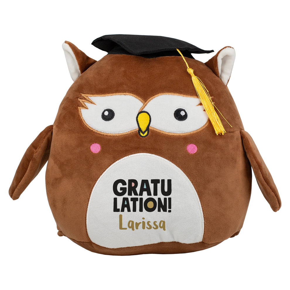 Personalisierte Abi-Eule 'Gratulation!' mit Name zum Abitur – geschenke ...